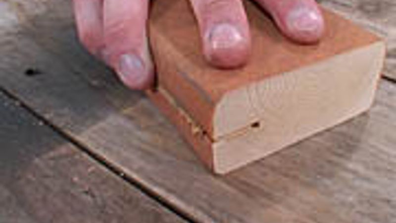 Make Your Own Sanding Block - Fine Homebuilding