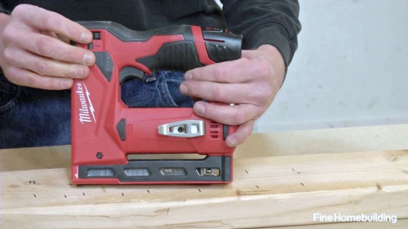 Milwaukee M12 Cordless Stapler - Fine Homebuilding