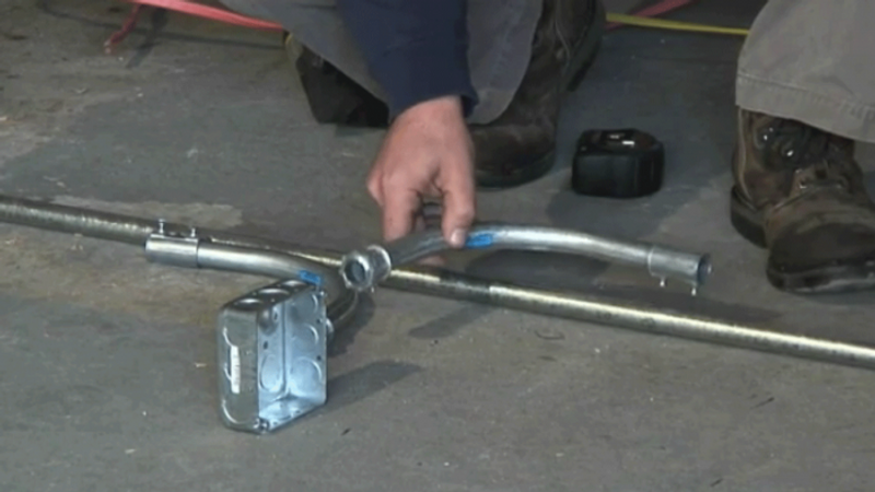 How To Lay Out, Measure, and Cut Electrical Conduit - Fine Homebuilding