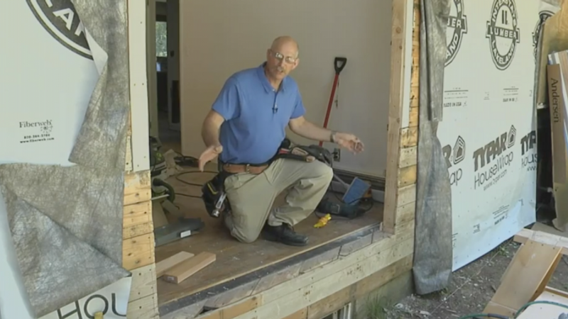 Installing Exterior French Doors: Prepare the Rough Opening - Fine ...