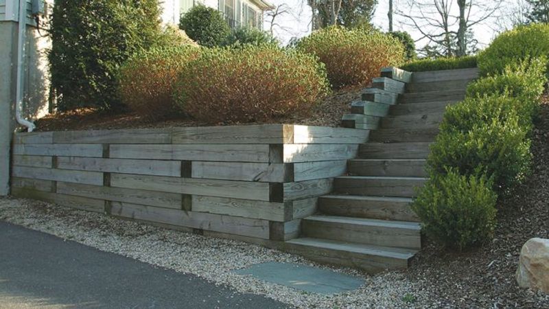 Thoughts on Timber vs. Masonry Retaining Walls - Fine Homebuilding