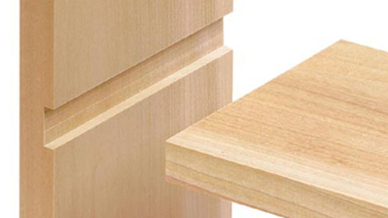 A Simple Dado for Shelves - FineWoodworking