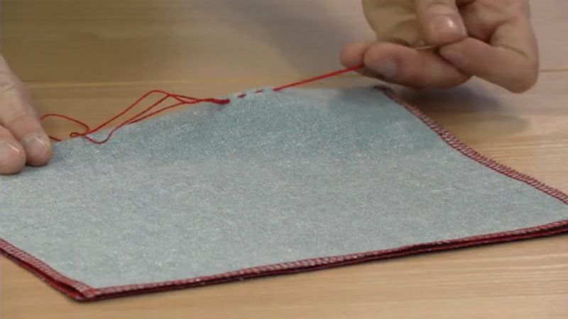 How to Hide Thread Ends for a Neat Finish When Hand Sewing