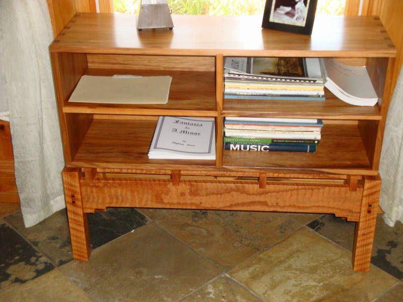 Sheet music shelves - FineWoodworking