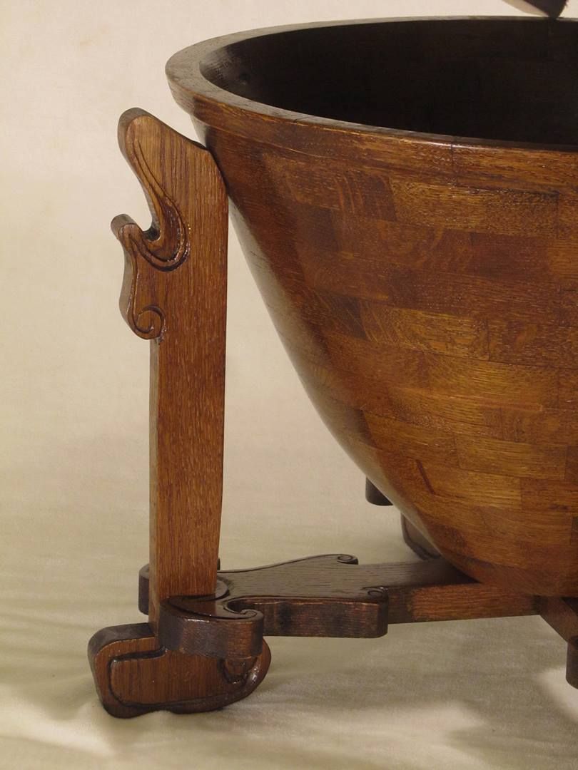 Charles Rohlfs Coal Hod Inspired Coffee Table - FineWoodworking