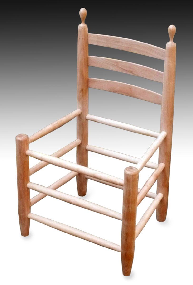 Shaker child's chair, cherry - FineWoodworking