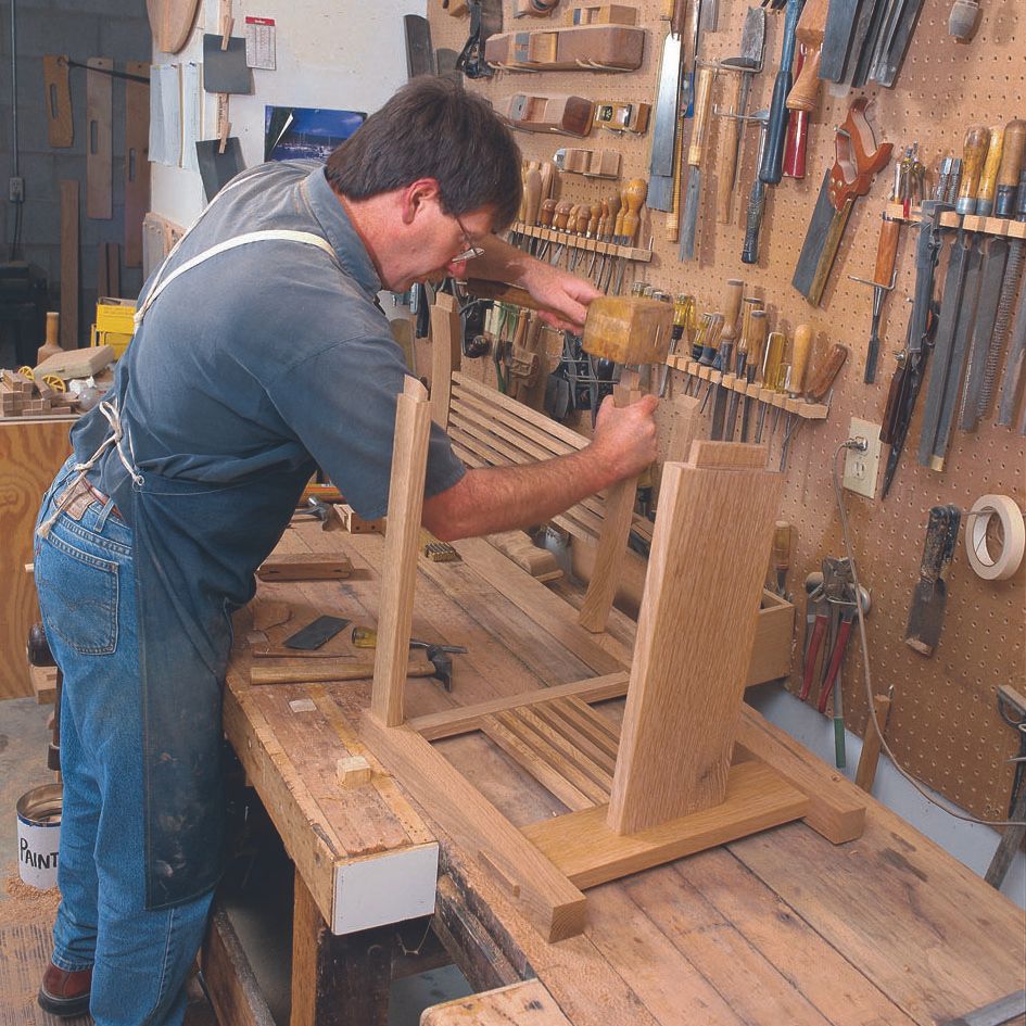 Free Plan: Arts-and-Crafts Inspired Chair - FineWoodworking