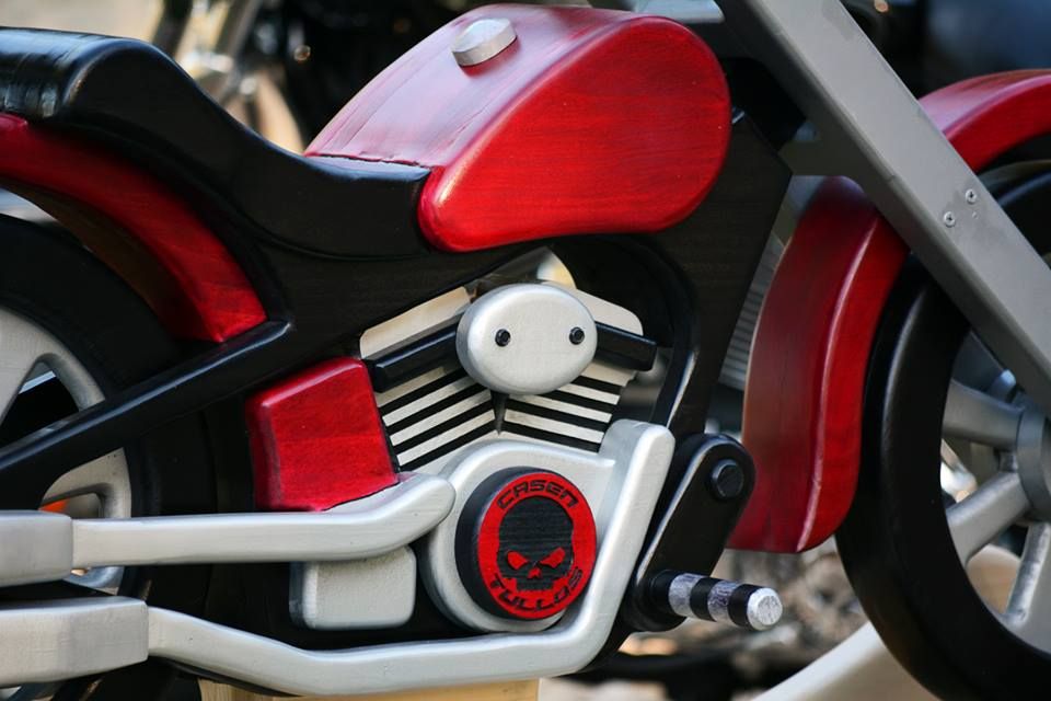 Motorcycle Rocker for Grandson - FineWoodworking