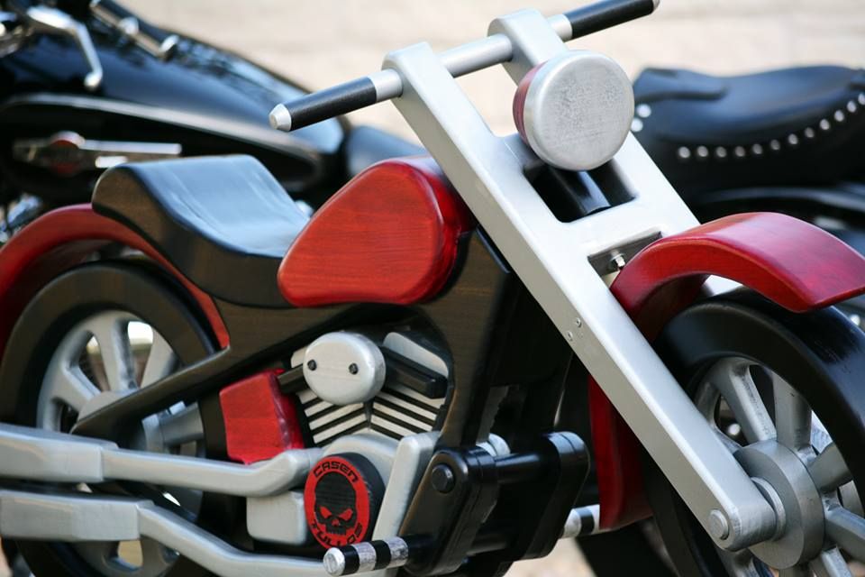 Motorcycle Rocker for Grandson - FineWoodworking