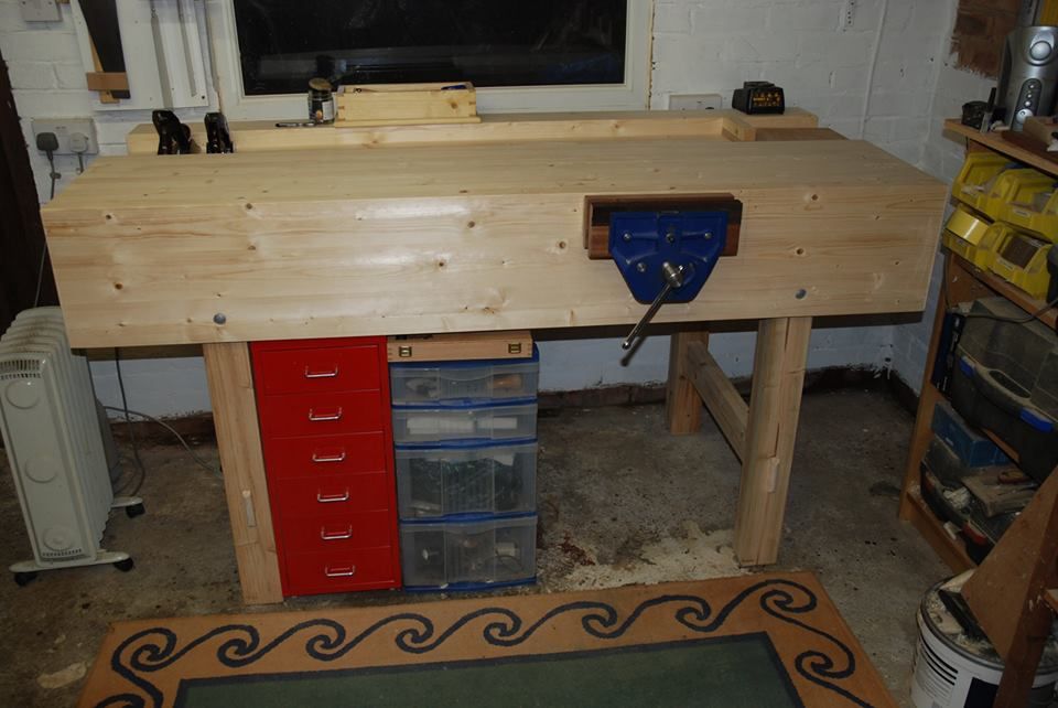 English Style Workbench - FineWoodworking