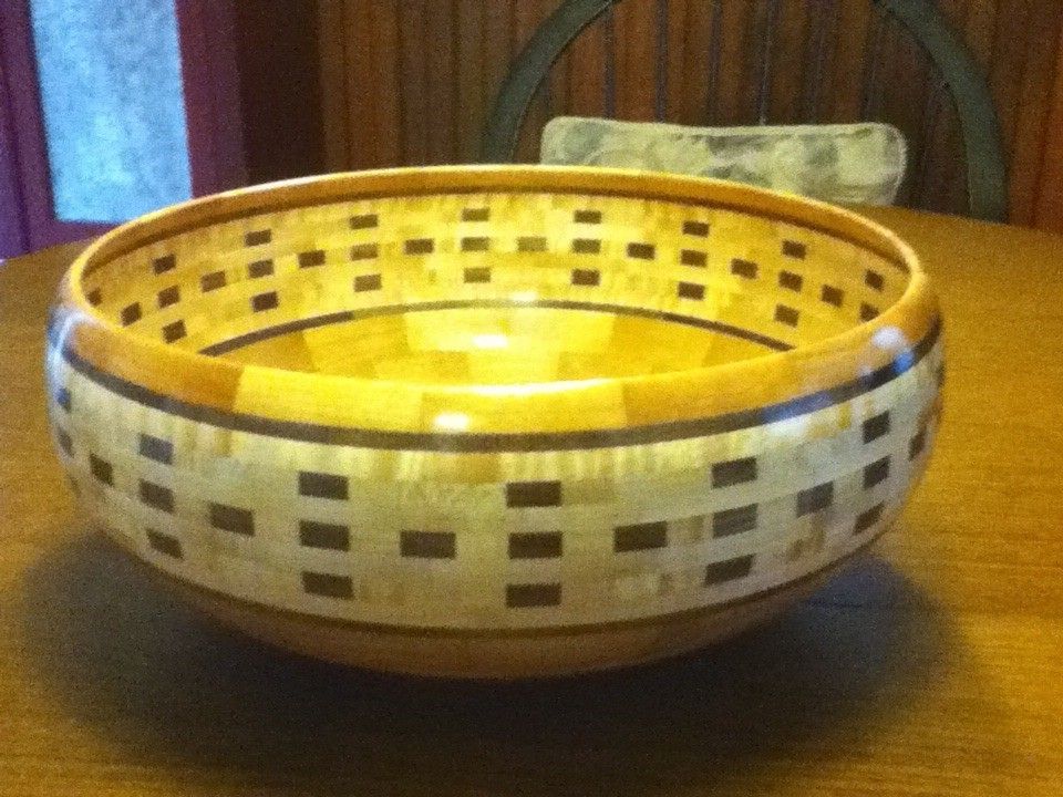 My first segmented bowl - FineWoodworking