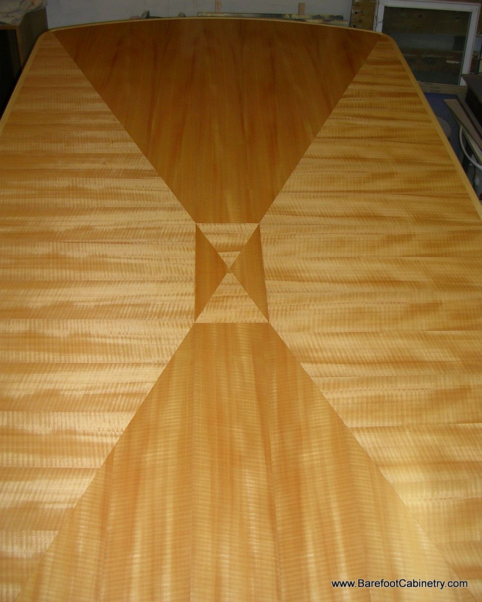 Maple & Anigre Conference Table - FineWoodworking