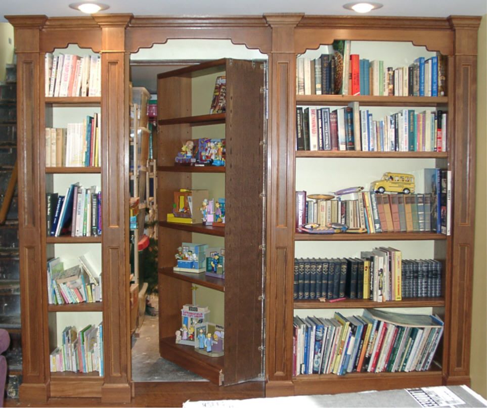 Bookcase with Secret Door - FineWoodworking