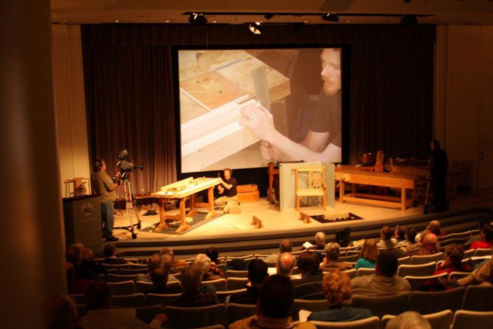 Feels good to be back at Colonial Williamsburg's hand tool conference ...