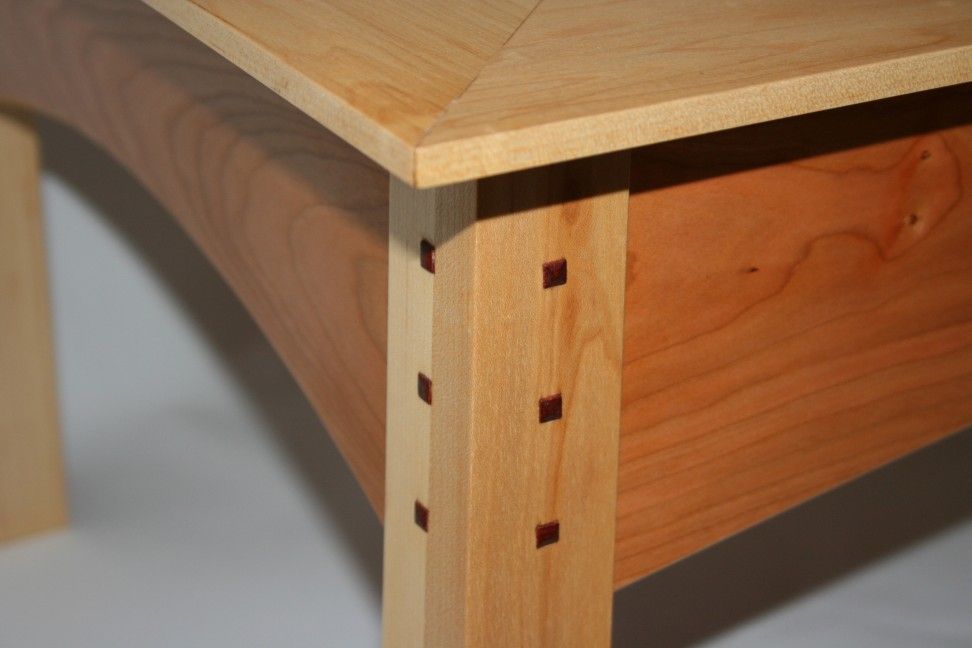 Bloodwood, Maple and Cherry Coffee Table - FineWoodworking