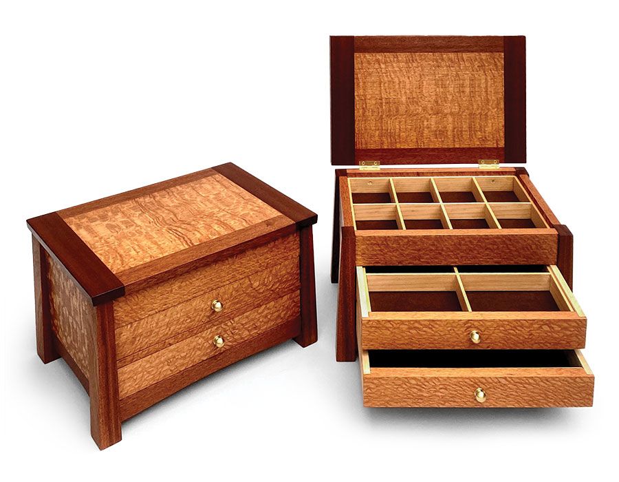 Twin Jewelry Boxes - FineWoodworking