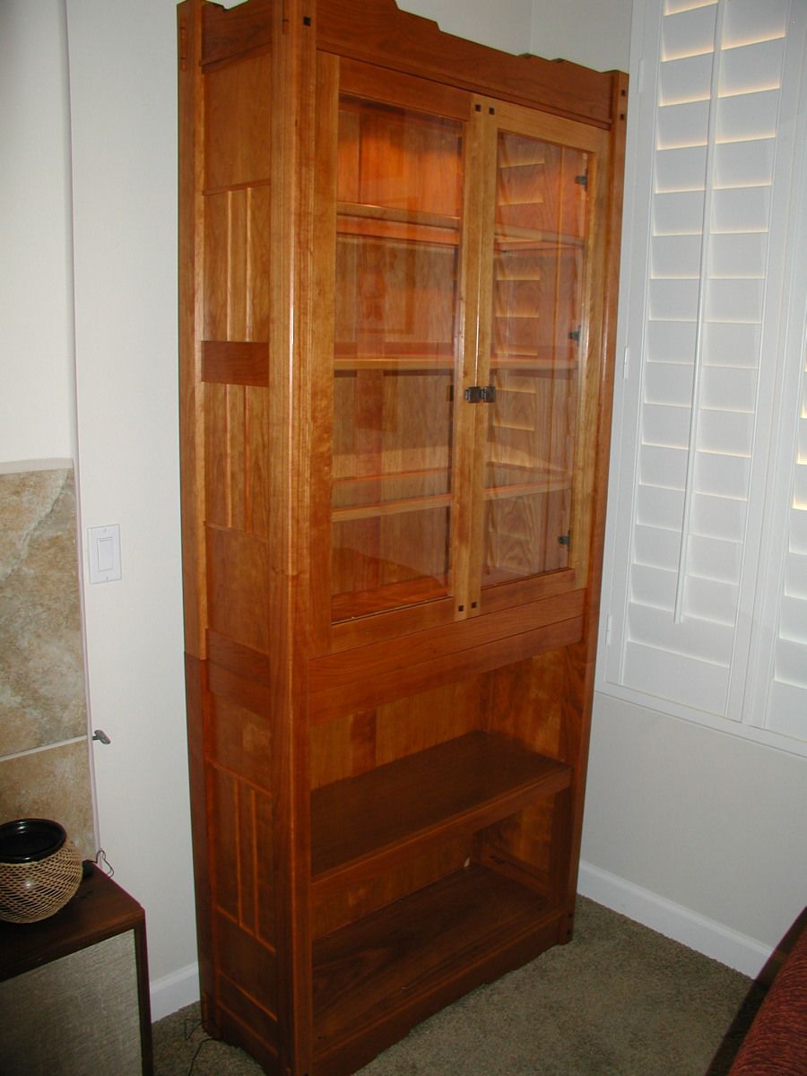 Arts and Crafts Display Cabinet - FineWoodworking