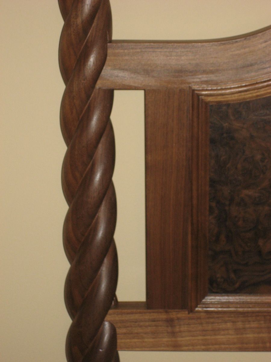 Rope Twist Bed - FineWoodworking