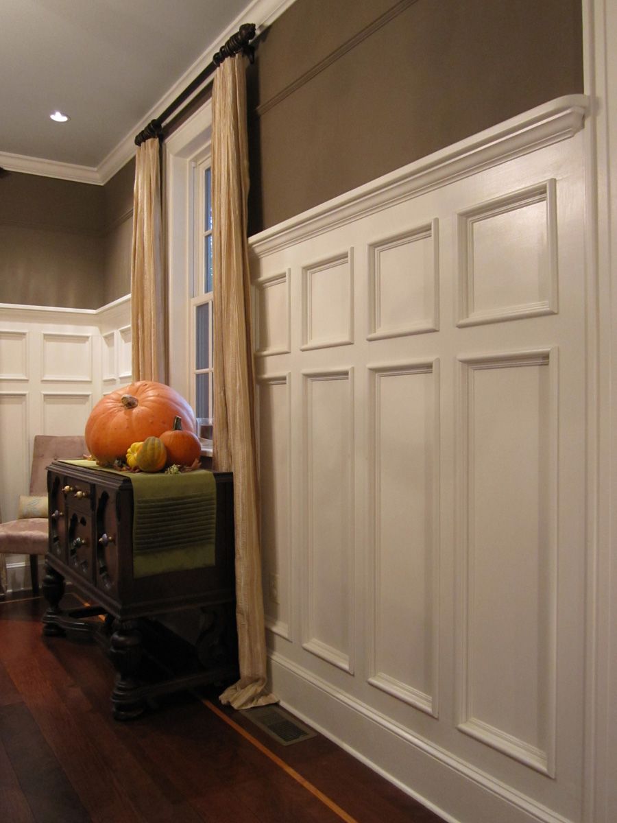 Simple Recessed Panels in our Dining Room - Fine Homebuilding