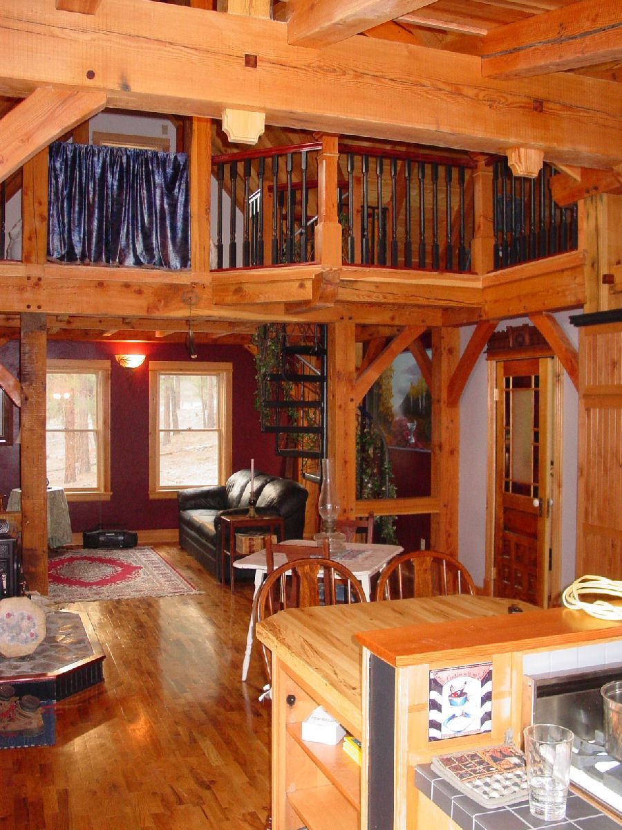 Traditional Reclaimed Timberframe - Fine Homebuilding