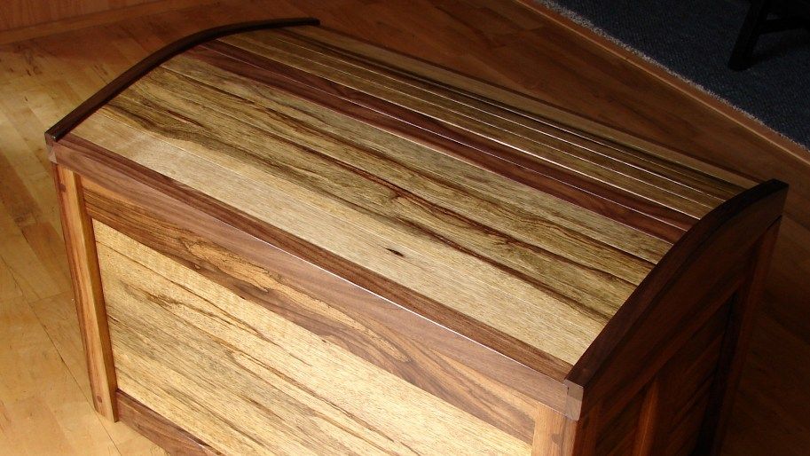 Barrel lid post and panel chest - FineWoodworking