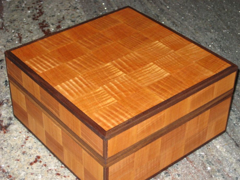 curly maple jewelry box - FineWoodworking