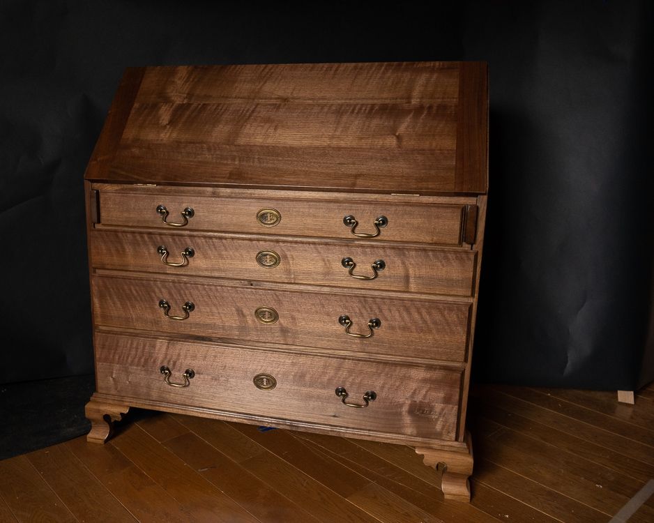 Slant Top Secretary Desk - FineWoodworking